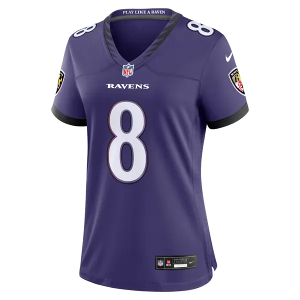 Nike Lamar Jackson Baltimore Ravens Nfl Game Jersey - Purple