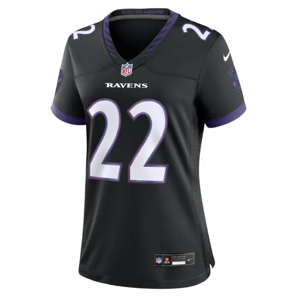 Nike Derrick Henry Baltimore Ravens Nfl Game Jersey - Black