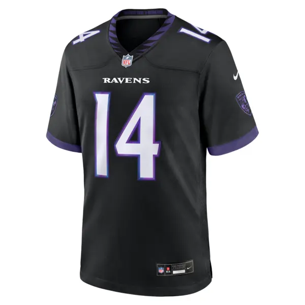 Nike Kyle Hamilton Baltimore Ravens Nfl Game Jersey - Black