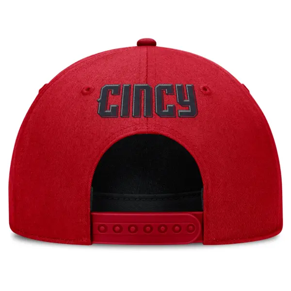 Nike Cincinnati Reds City Connect Rise Dri-fit Mlb A-frame Adjustable Cap - Red