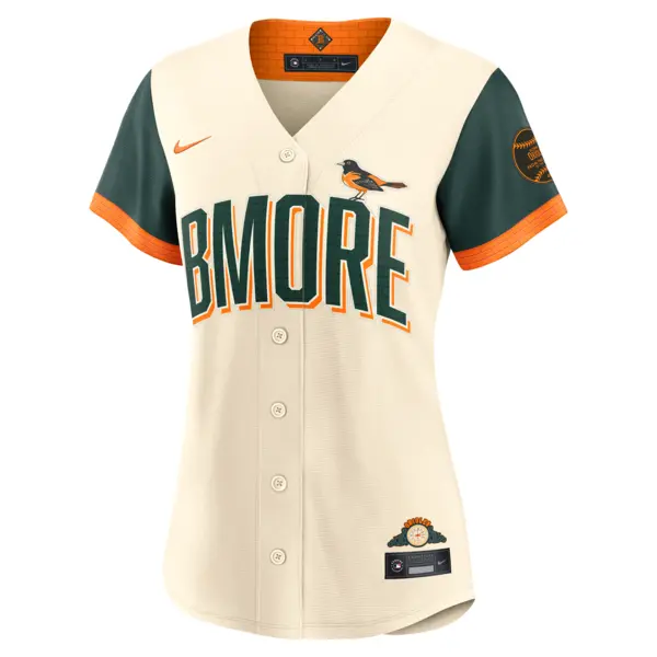 Nike Baltimore Orioles City Connect Mlb Stadium Jersey - Brown
