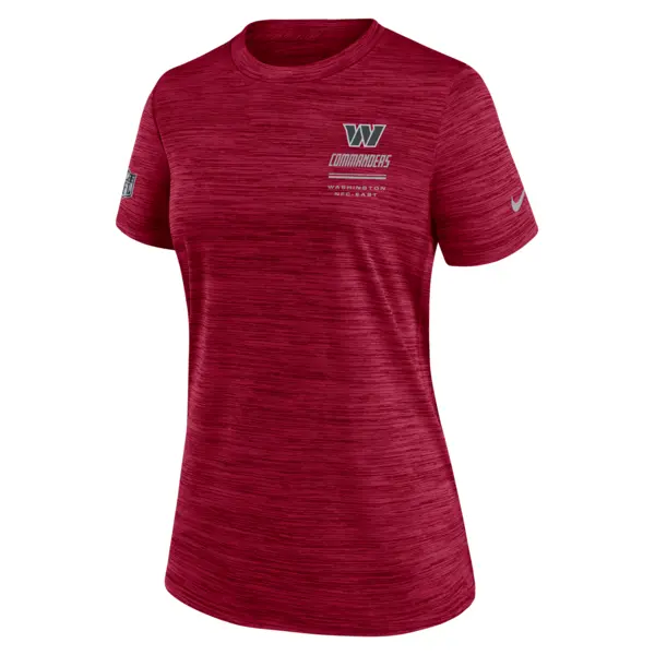 Nike Washington Commanders Sideline Velocity Dri-fit Nfl T-shirt - Red