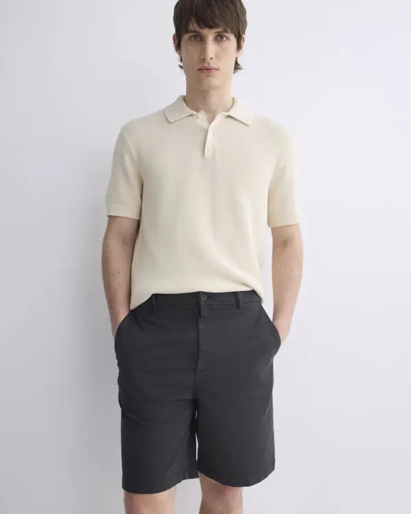 Everlane Everyday Chino Pant Short 9 - Black