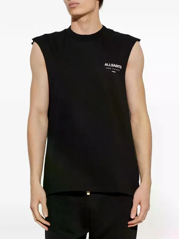 ALLSAINTS Underground Sleeveless Vest - Black