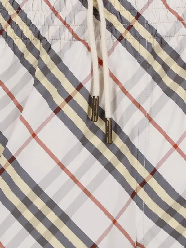 Burberry Check Swimsuit - Multi