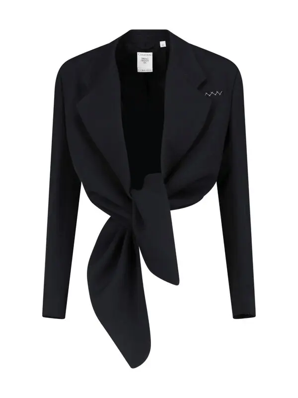 Calvin Klein Petunia" Cropped Blazer