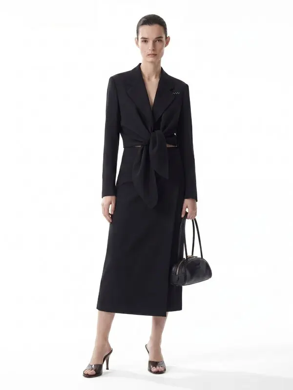 Calvin Klein Petunia" Cropped Blazer
