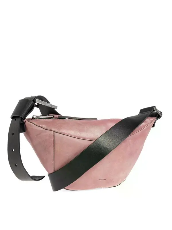 ALLSAINTS Luna Zip Shoulder Bag - Pink