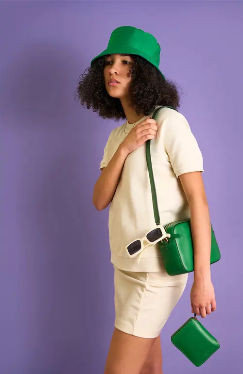TUSK Joy Zip Around Wallet - Emerald