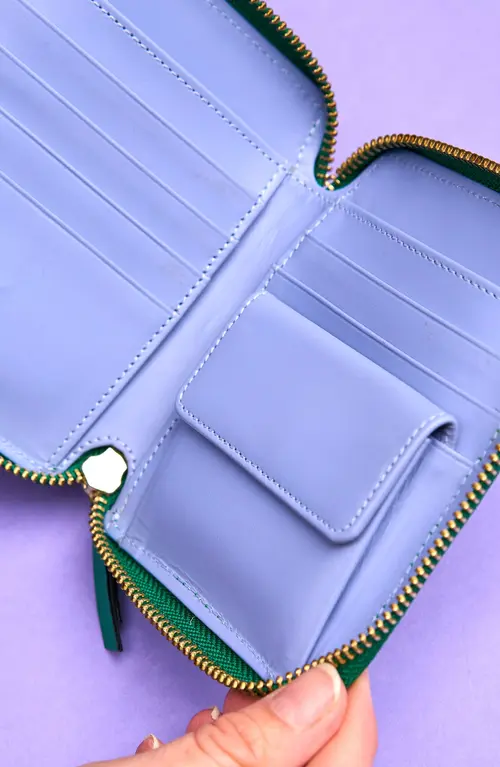 TUSK Joy Zip Around Wallet - Emerald