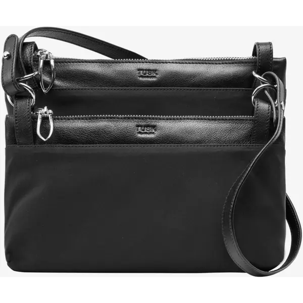 TUSK Sakhi Duo Crossbody Bag - Black