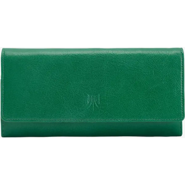 TUSK Siam Accordion Wallet - Grass/indigo