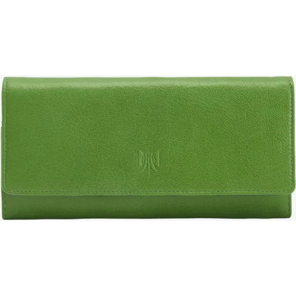 TUSK Siam Accordion Wallet - Grass/indigo