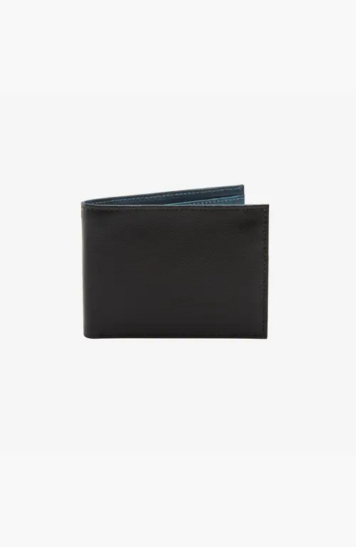 TUSK Leonardo Compact Billfold - Black/blue