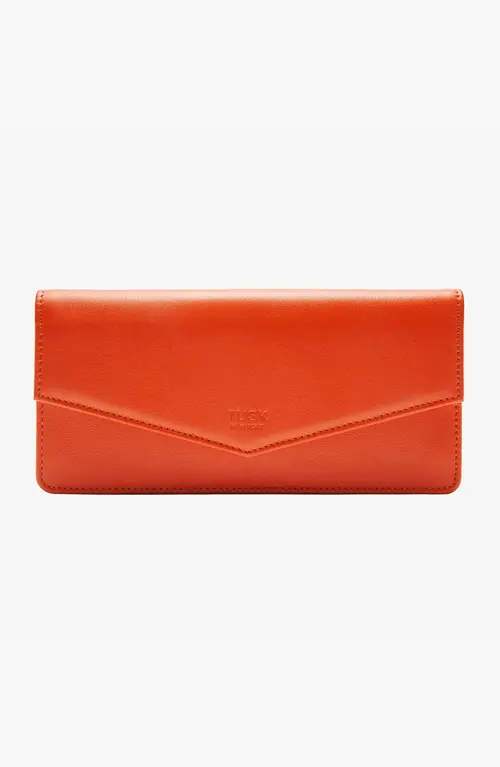 TUSK Joy Gusseted Wallet - Orange