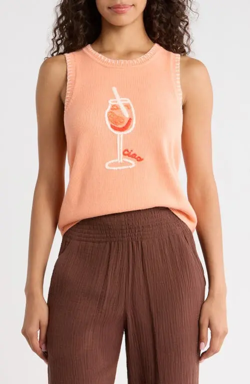 Marine Layer Marisol Cotton Sweater Vest
