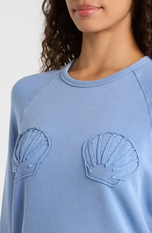 Marine Layer Cloud 9 French Terry Sweatshirt - Granada Sky
