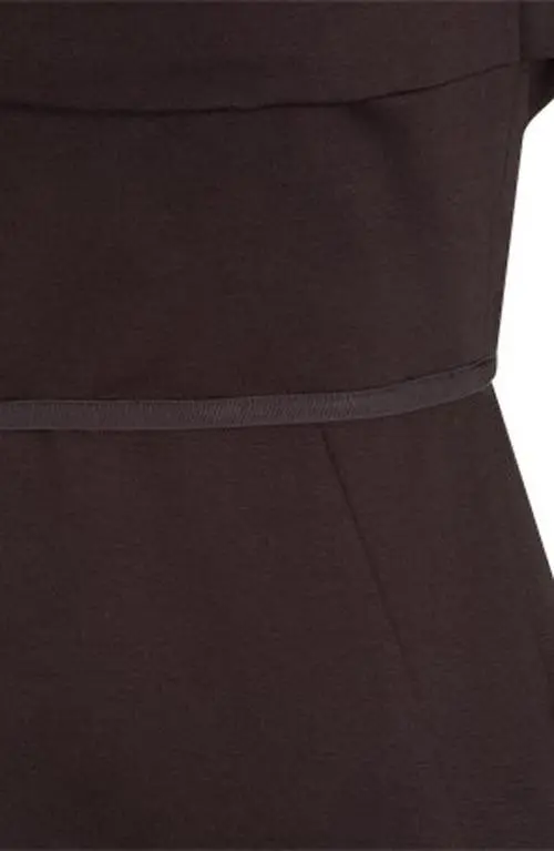 BOSS Slim Fit Jersey Dress With Layered Detail