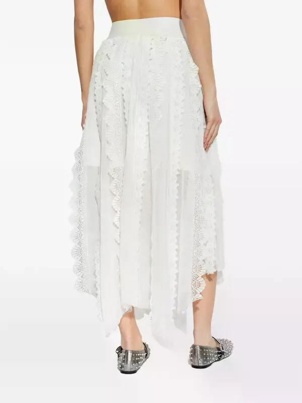 ALLSAINTS Vashtie Lace Maxi Skirt - White