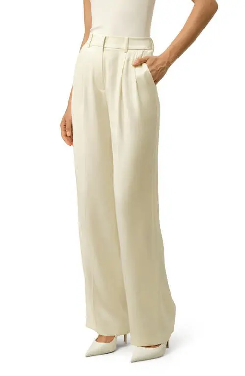 Lilysilk Double-faced Charmeuse Straight-leg Trousers