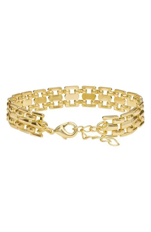 ATHRA LUXE Modern Muse Tile Chain Bracelet