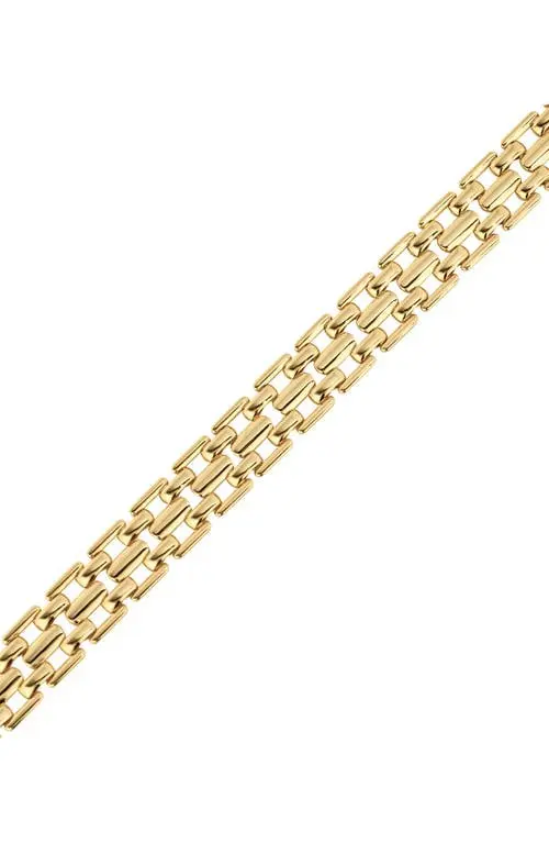 ATHRA LUXE Modern Muse Tile Chain Bracelet