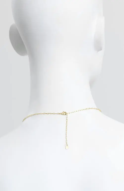 ATHRA LUXE Modern Muse Double Heart Y Necklace