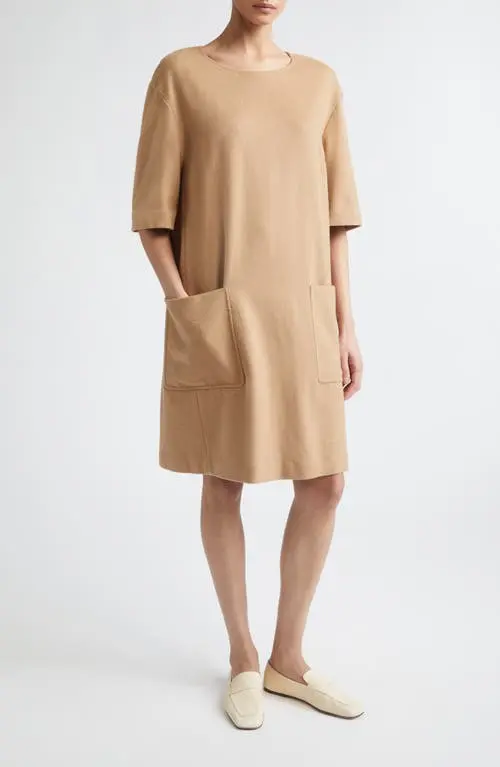 Lafayette 148 New York Patch Pocket Shift Dress