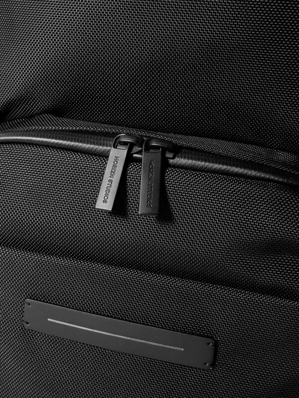 HORIZN STUDIOS Midtown Leather-trimmed Backpack