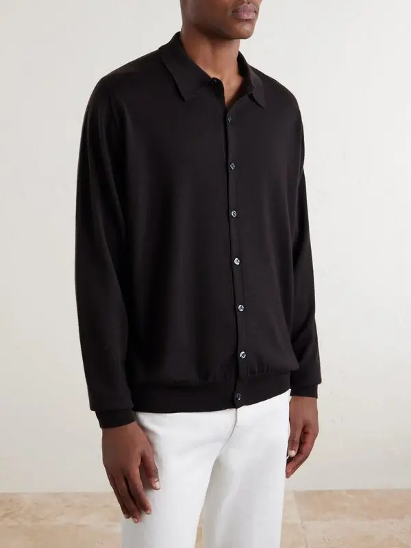 John Smedley Tibor Merino Wool Cardigan