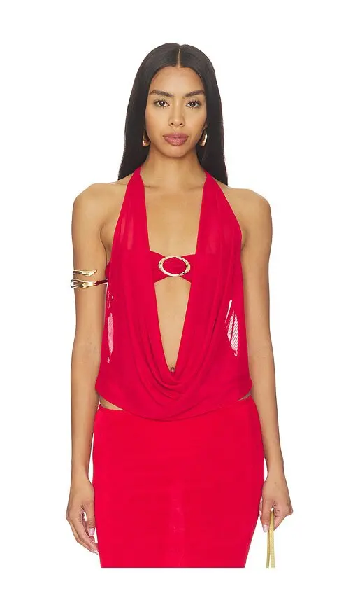 TIGER MIST Makena Two-piece Top - Red