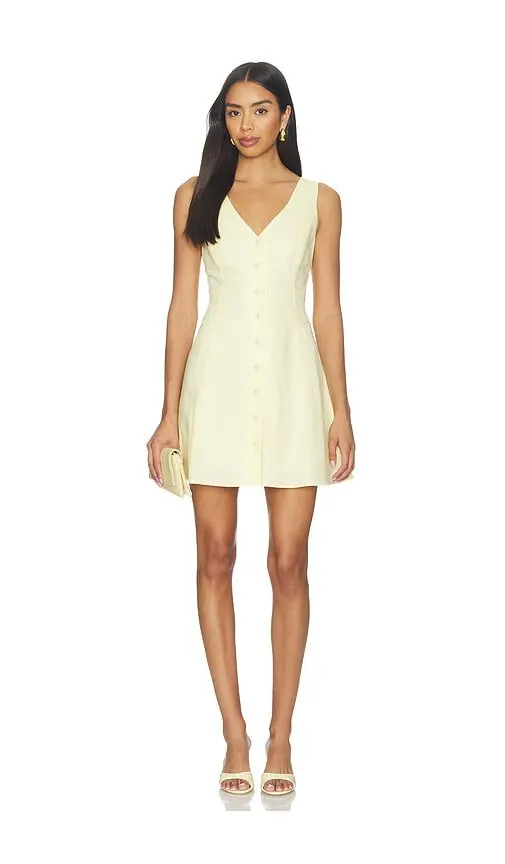 Paige Raye Dress - Sunshine Yellow