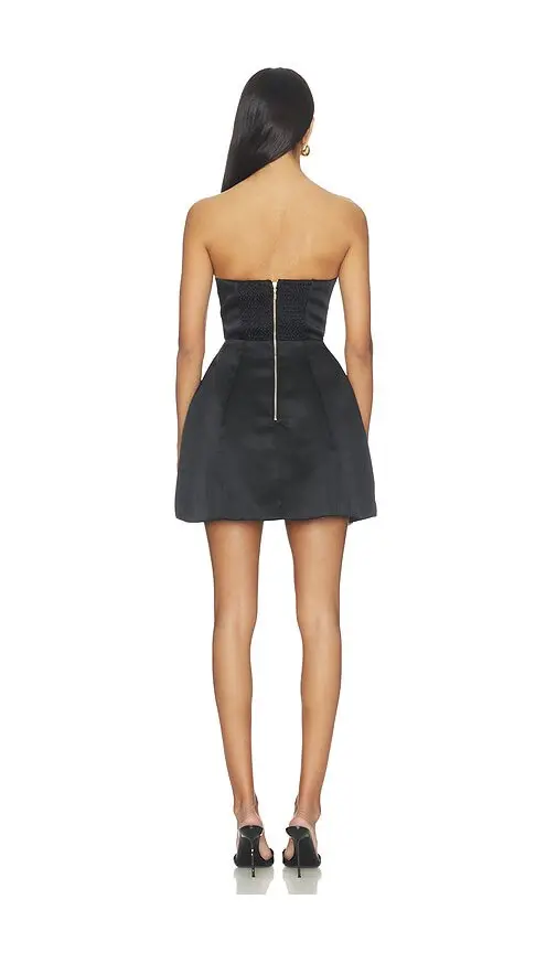 ELLIATT Manon Tulip Mini Dress - Black