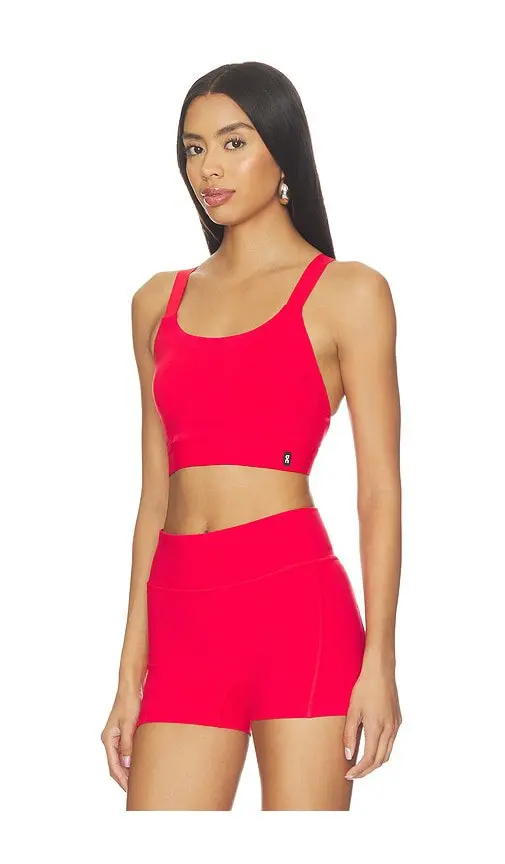 On Performance Bra In Red - Robin