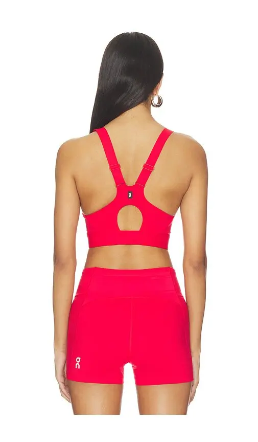On Performance Bra In Red - Robin
