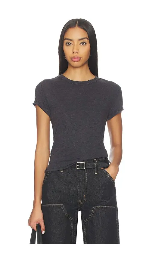 Free People X Nova Tee - Black