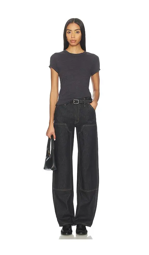 Free People X Nova Tee - Black