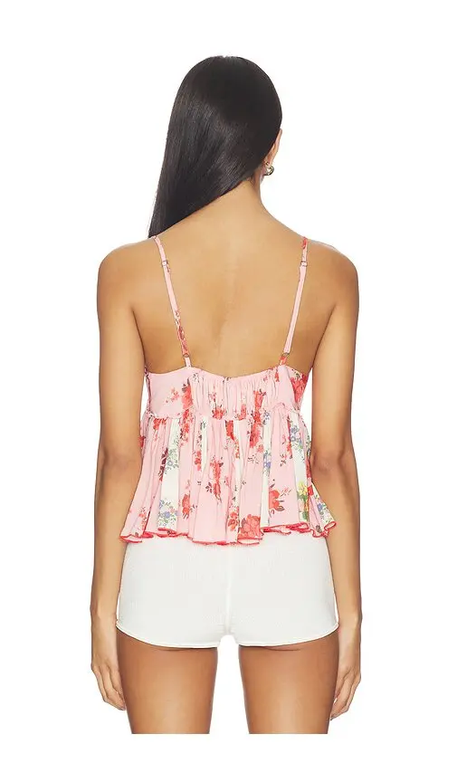 Free People Tillie Top - Pink Combo