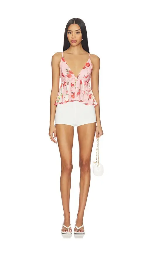 Free People Tillie Top - Pink Combo