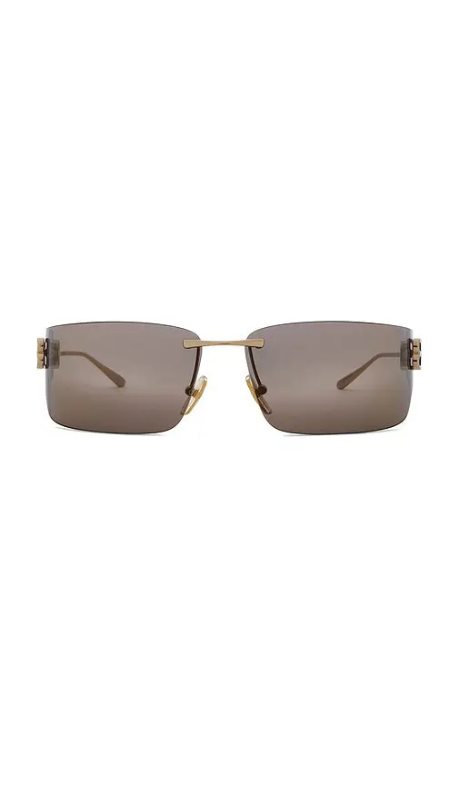 Balenciaga Gossip Sunglasses - Gold & Pink