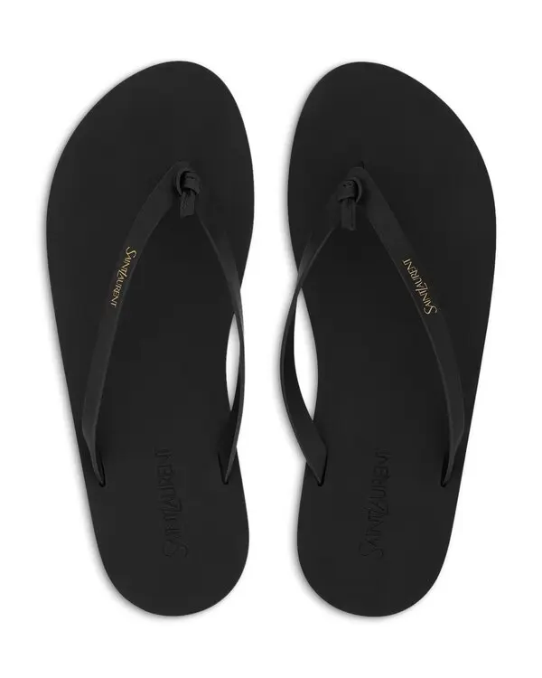 Saint Laurent Pool Flip-flops - Black