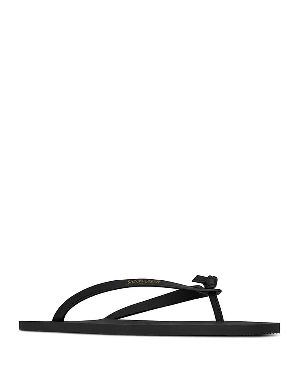 Saint Laurent Pool Flip-flops - Black