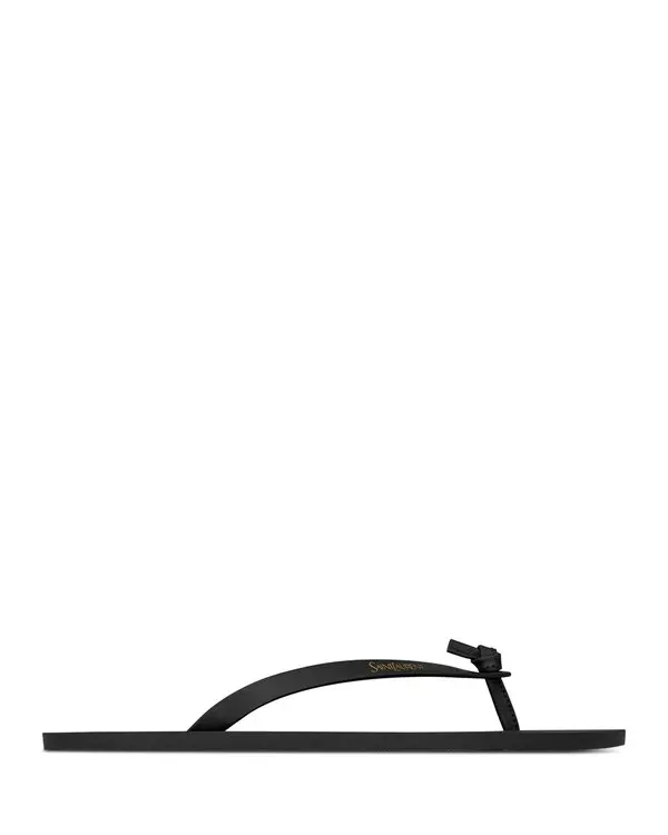 Saint Laurent Pool Flip-flops - Black