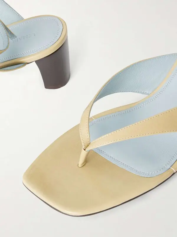 LEMAIRE Tong Leather Sandals