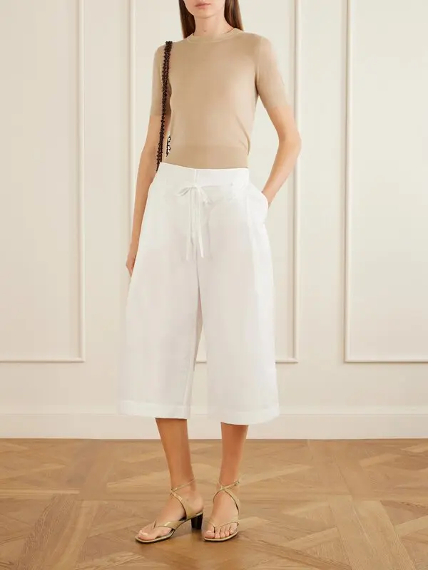 LEMAIRE Tong Leather Sandals - Neutrals