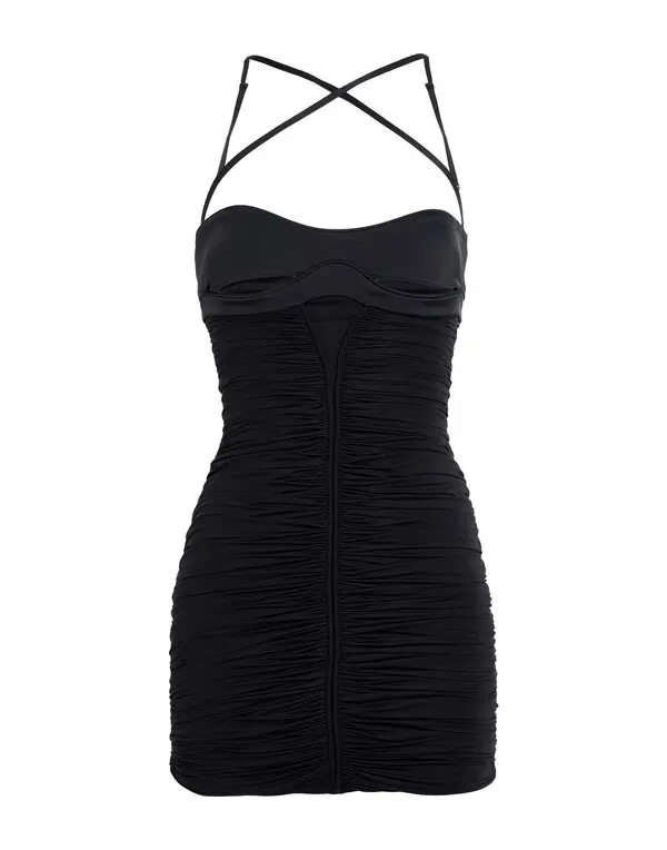 MUGLER Polyamide & Elastane Mini Dress