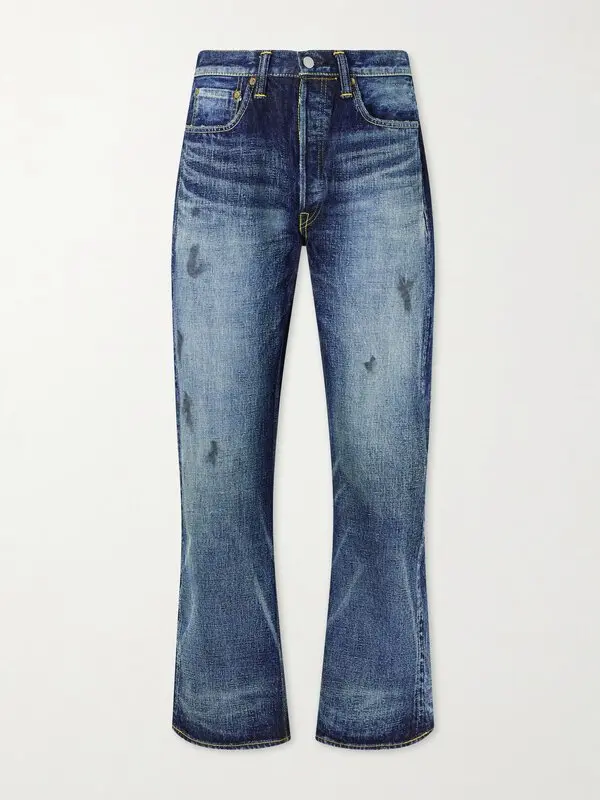 FULLCOUNT Fear Of Dark Straight-leg Jeans