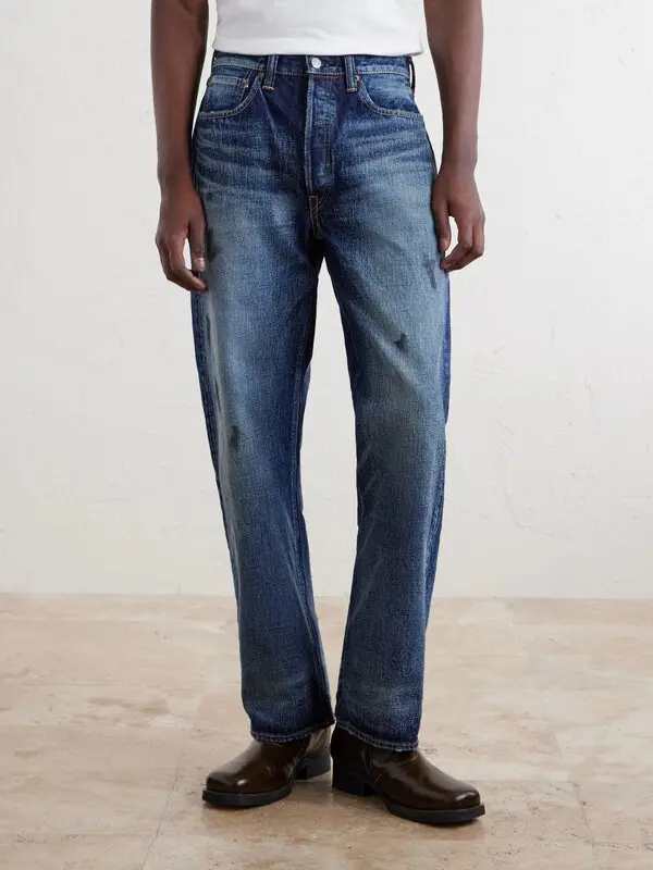 FULLCOUNT Fear Of Dark Straight-leg Jeans