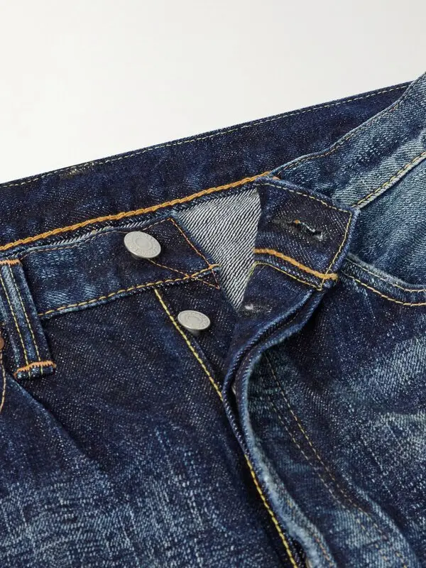 FULLCOUNT Fear Of Dark Straight-leg Jeans