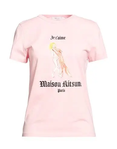 Maison Kitsuné Printed Jersey T-shirt - Pink